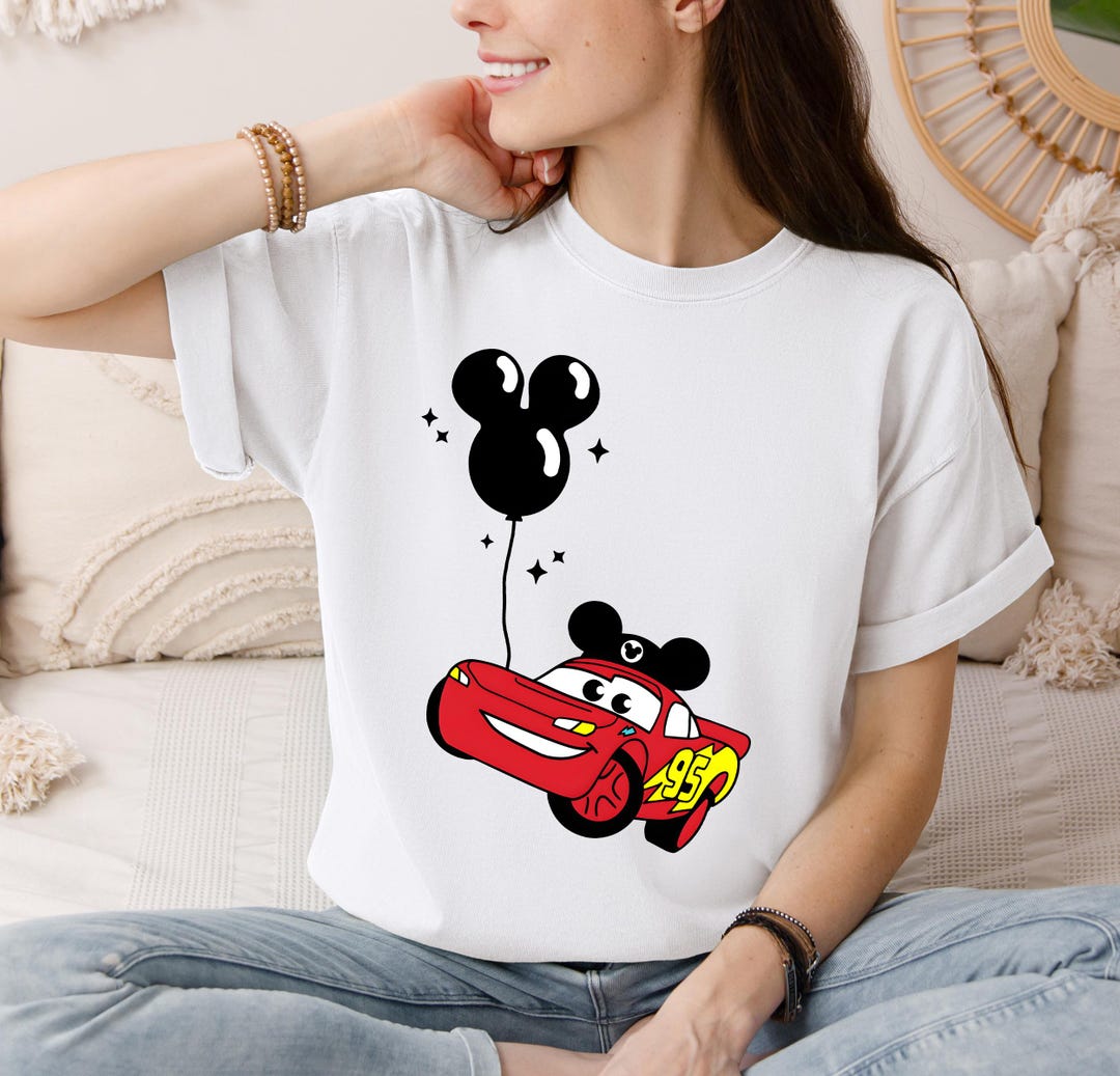 Lightning Mcqueen Shirt, Cars Movie Tee, Pixar Cars Sweatshirt , Disney ...