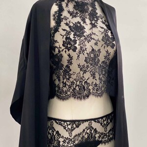 Dominique French Lace Halter Top in Ivory; Strapless Dress Sheer Lace ...