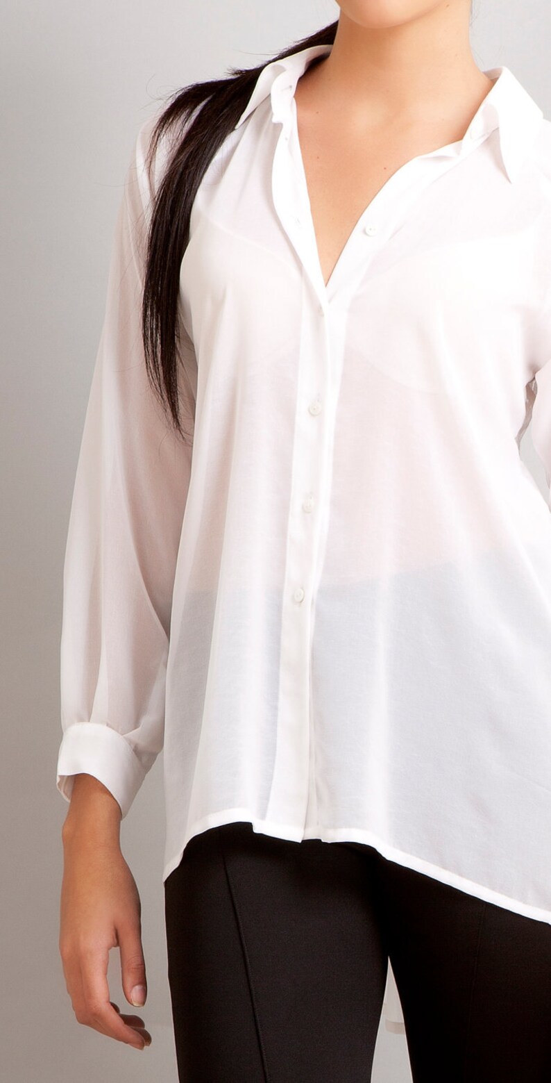 Love Lace Back Raglan Button Down Shirt Top White XS - Etsy
