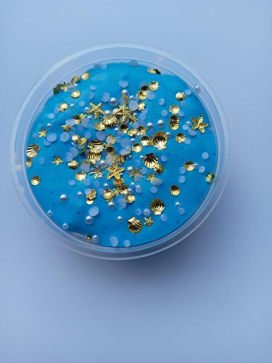 Ocean/sea Themed Slime With Assortment of Charms. - Etsy