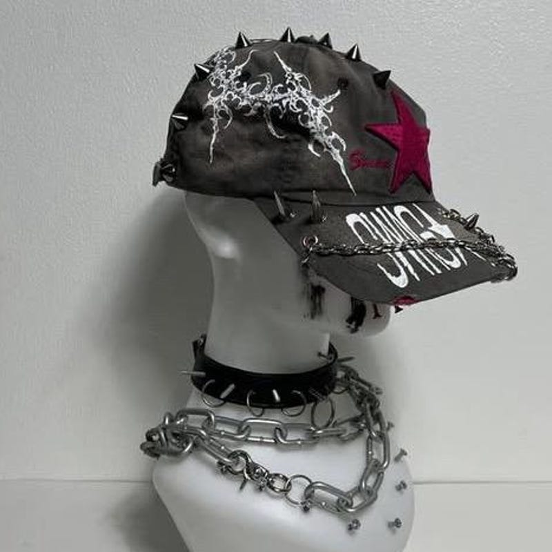 Spikey Punk Hat - Etsy Australia