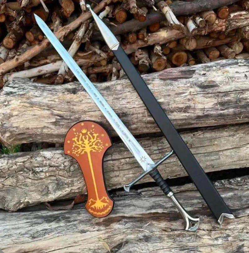 The Accolade Sword of the Knights Templar–handmade Collectible Sword ...