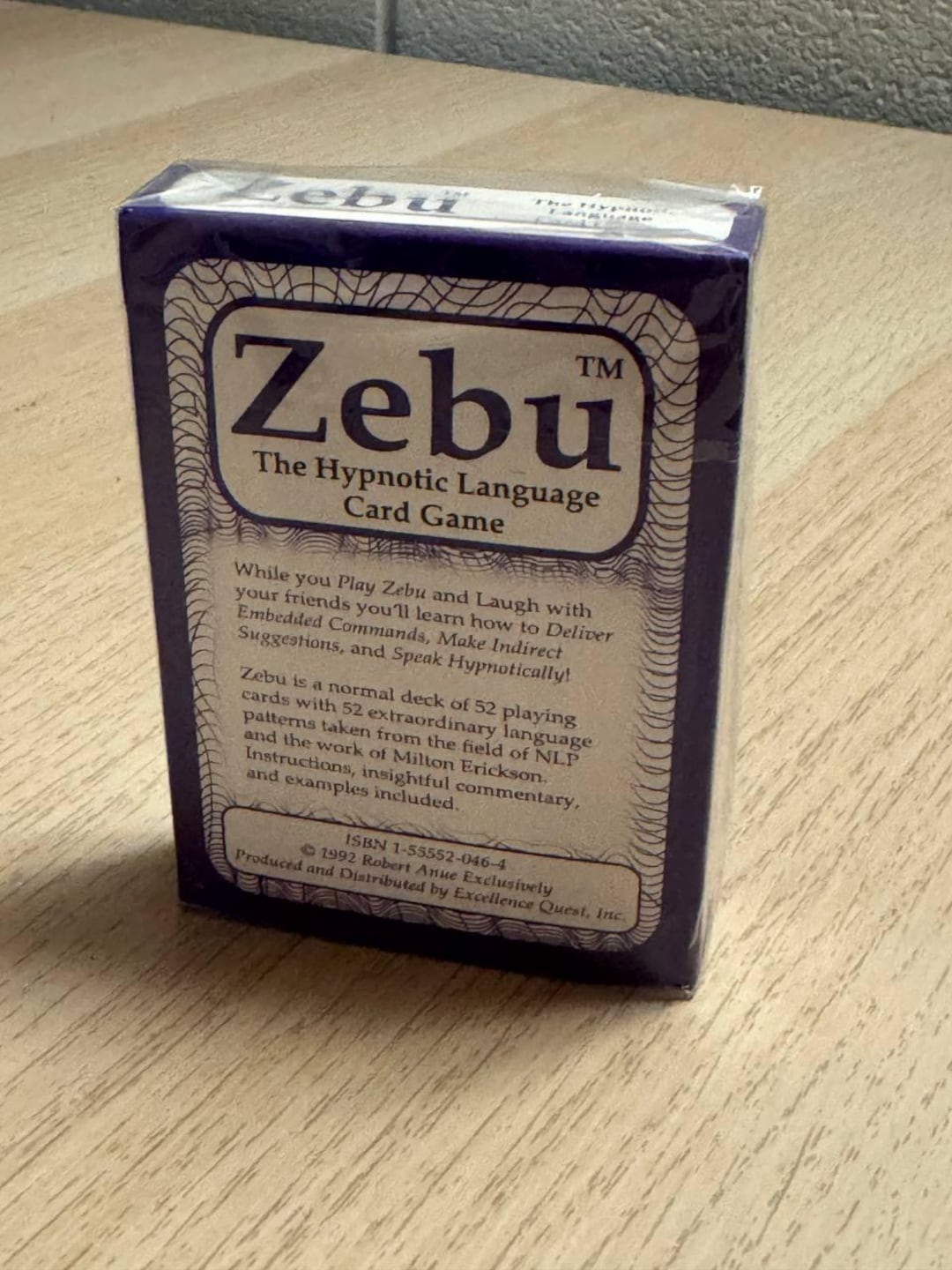 Zebu: the Hypnotic Language Card Game - Etsy