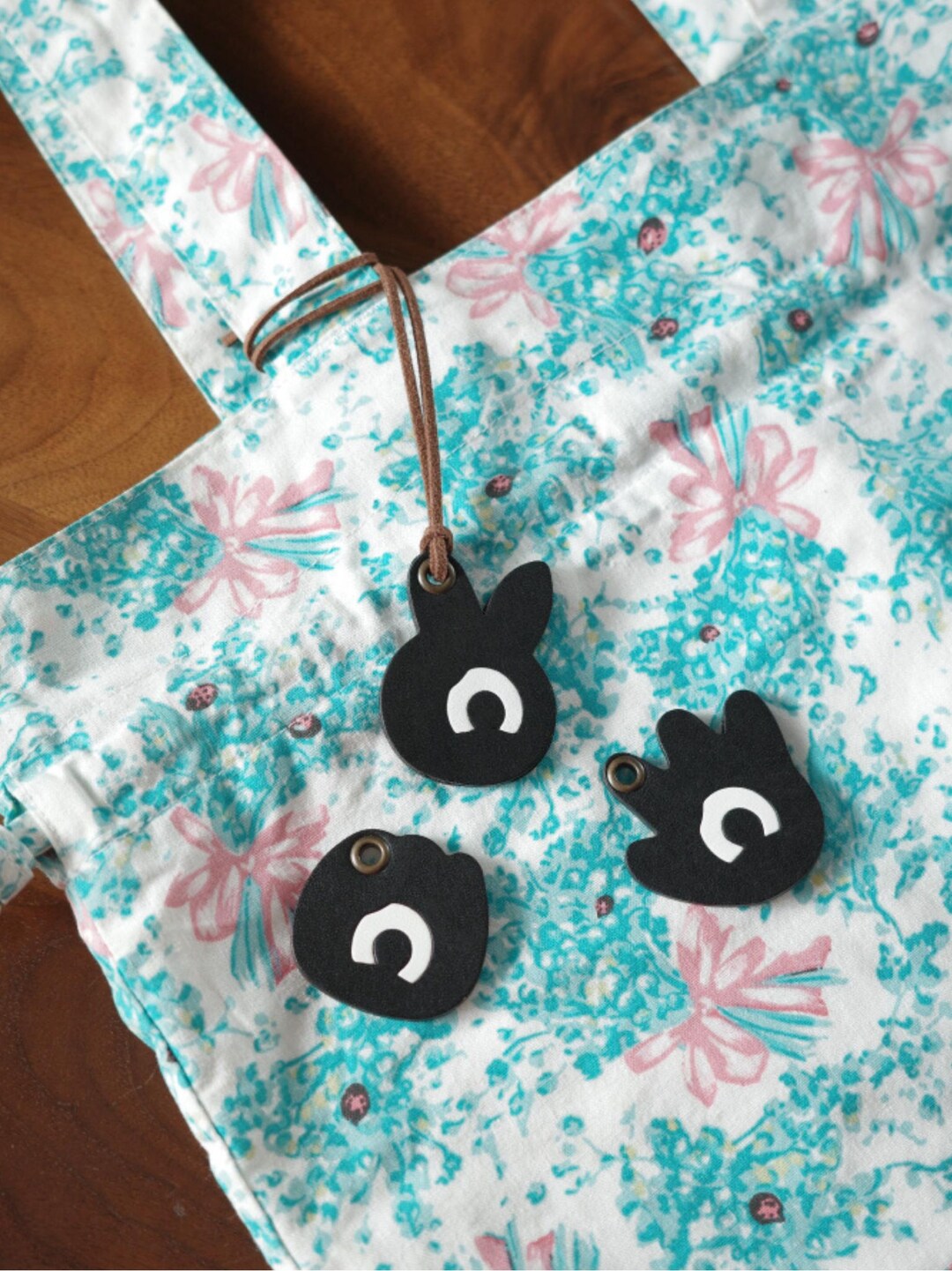 Handmade Rock Paper Scissors Keychain Leather Bag Charm for Handbags ...