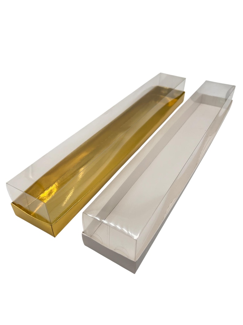 Clear Gift Box Long – Luxury Display for Candles, Roses, Scarves - Etsy