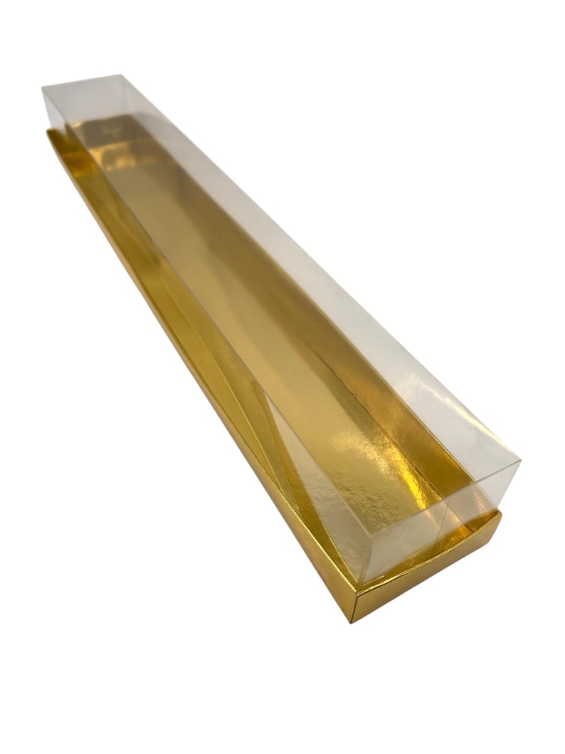 Clear Gift Box Long – Luxury Display for Candles, Roses, Scarves - Etsy