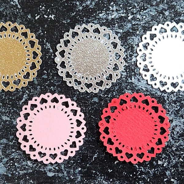 Pink Paper Doilies - Etsy