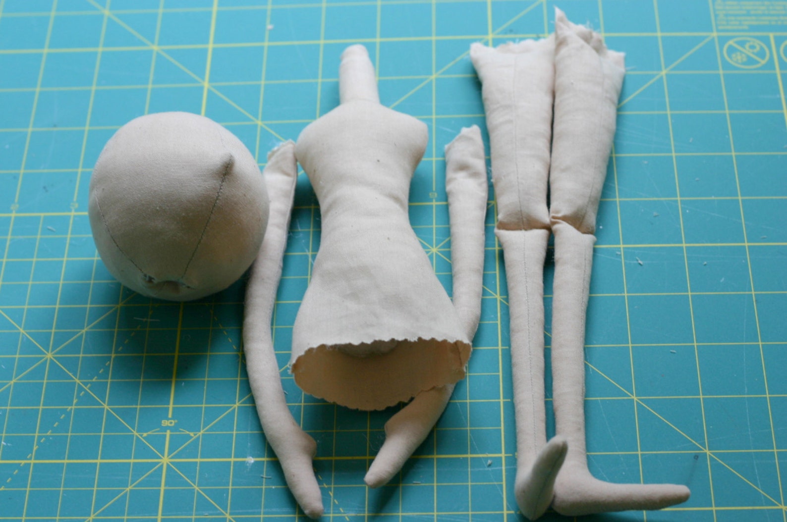 Cloth Doll Sewing Pattern & Tutorial Fancydolls bodies PDF 8 | Etsy