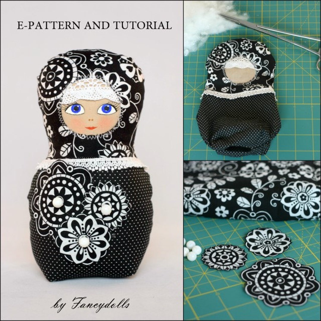 Sewing Pattern & Tutorial Russian Cloth Doll PDF DIY - Etsy