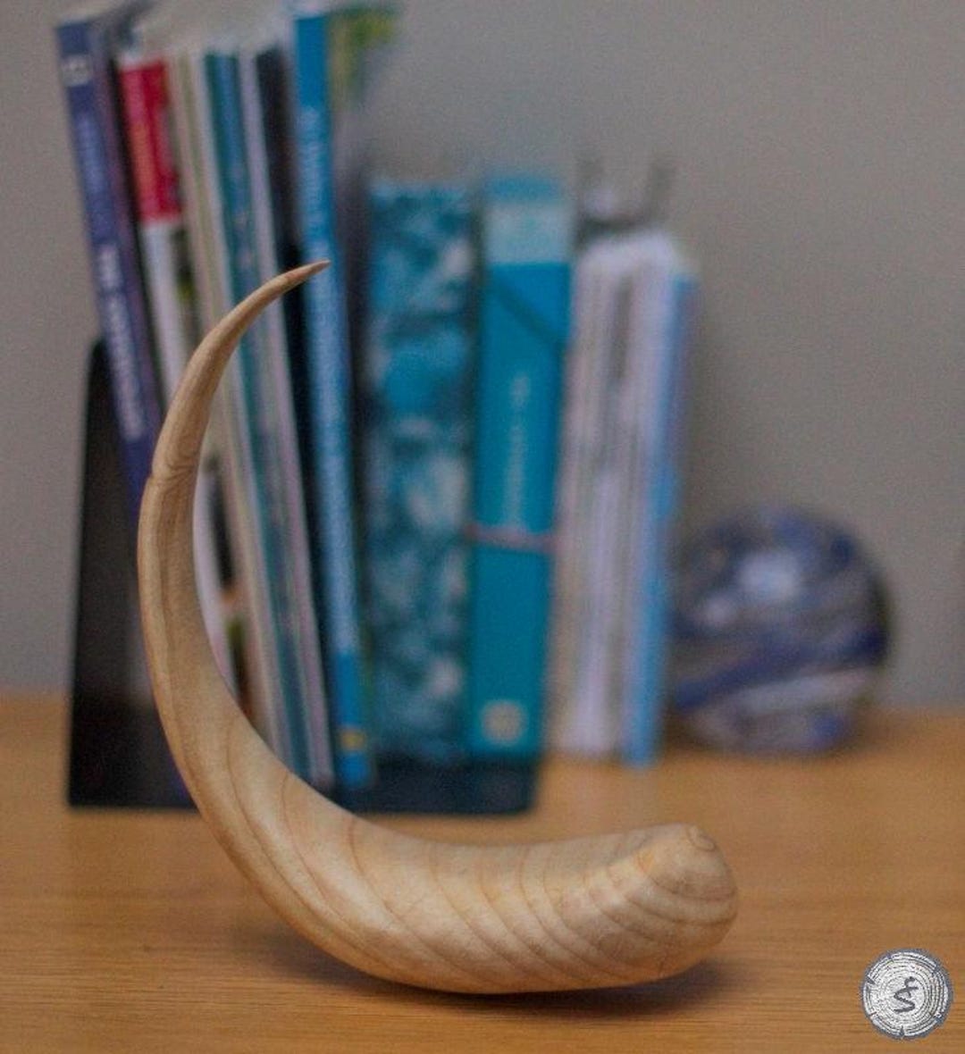 Unique Hand Carved Abstract Sculpture in Ash - Etsy