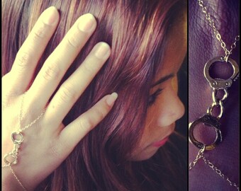 Kids Turquoise Stone Chain Gypsy Finger Bracelet/ Slave | Etsy