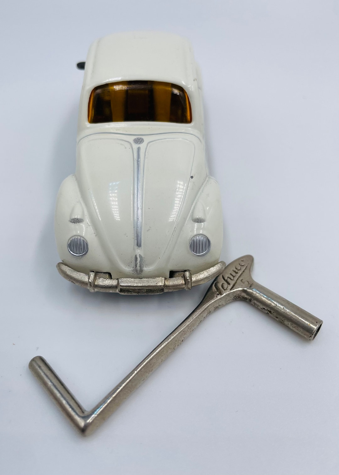 Vintage VW Bug Schuco Micro Racer Wind up Car - Etsy