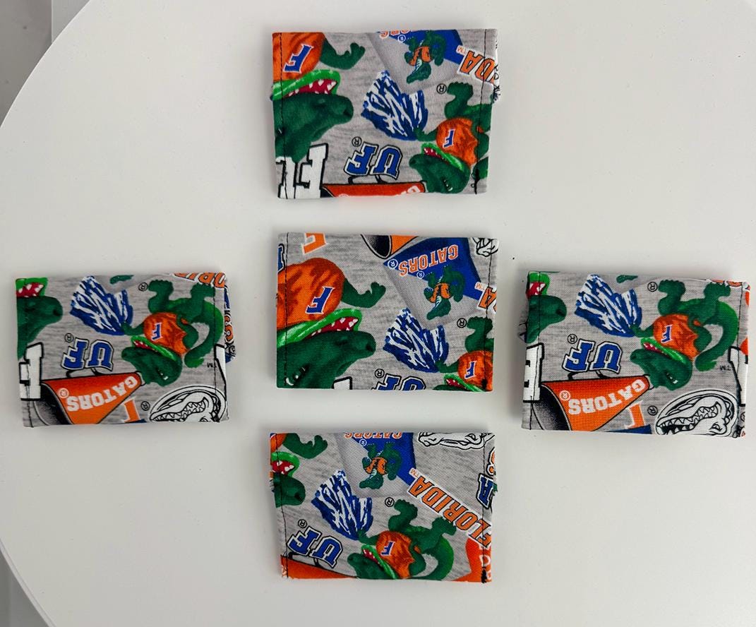 University of Florida Gators Card Wallet or Gift Card Holder, UF Blue ...