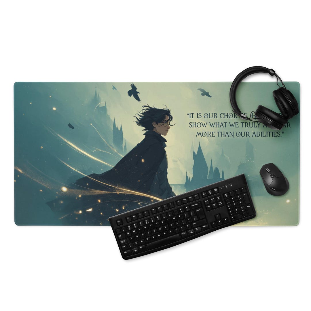 Harry Potter Gaming Mouse Pad - Etsy