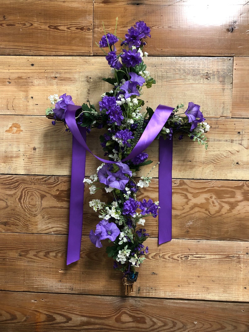 Floral Cross | Etsy