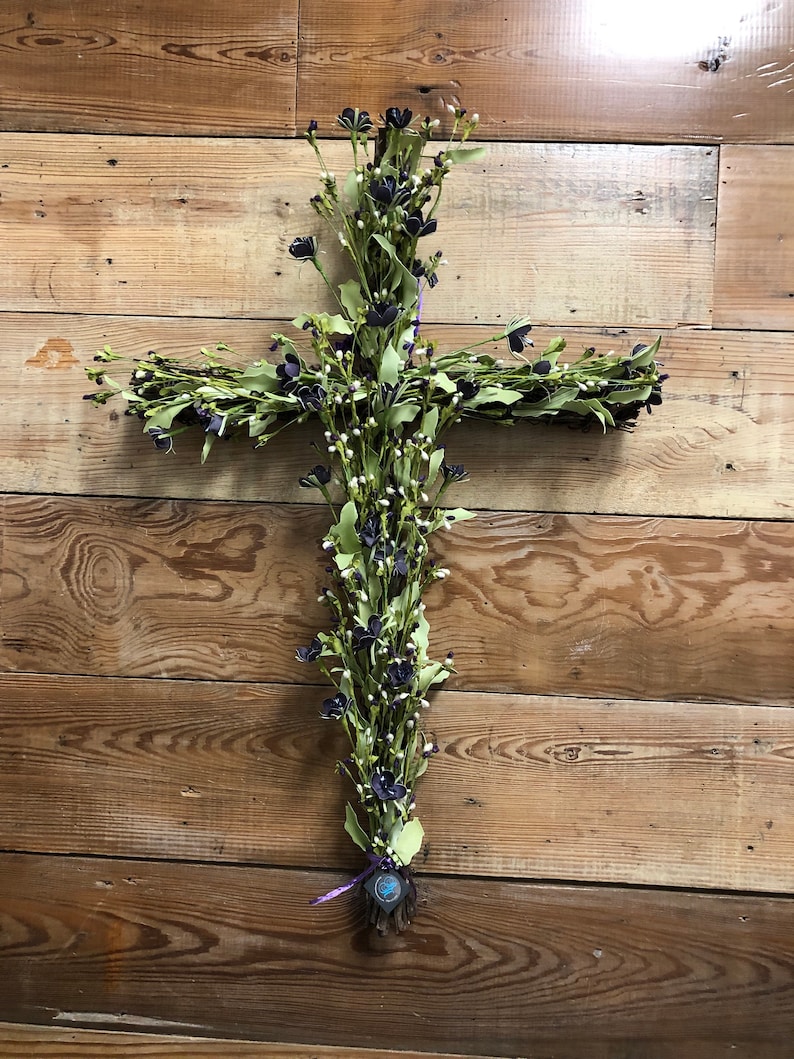 Floral Cross | Etsy