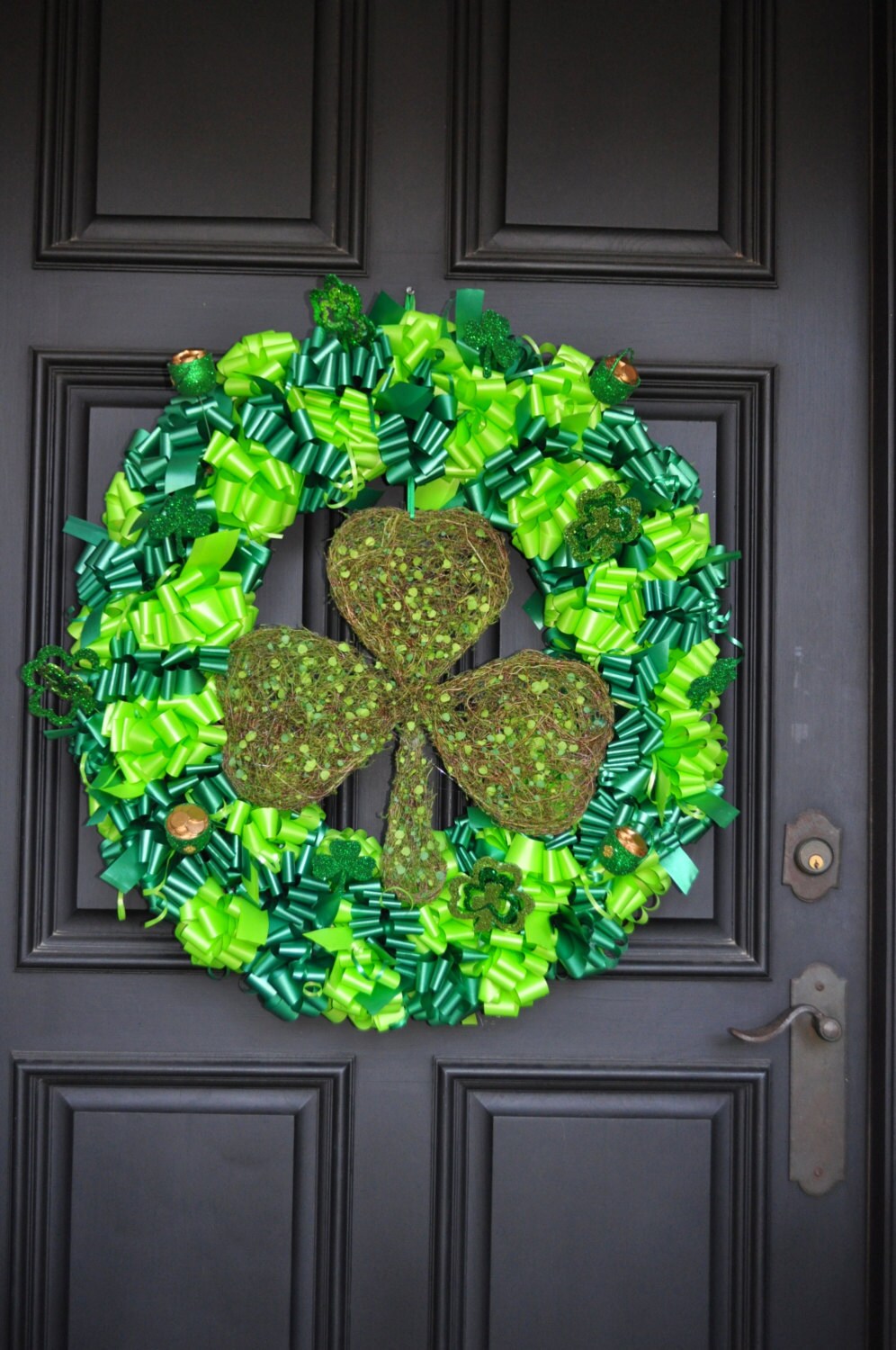 St Patty's Wreath-irish Decoration-irish-st Patricks Day | Etsy