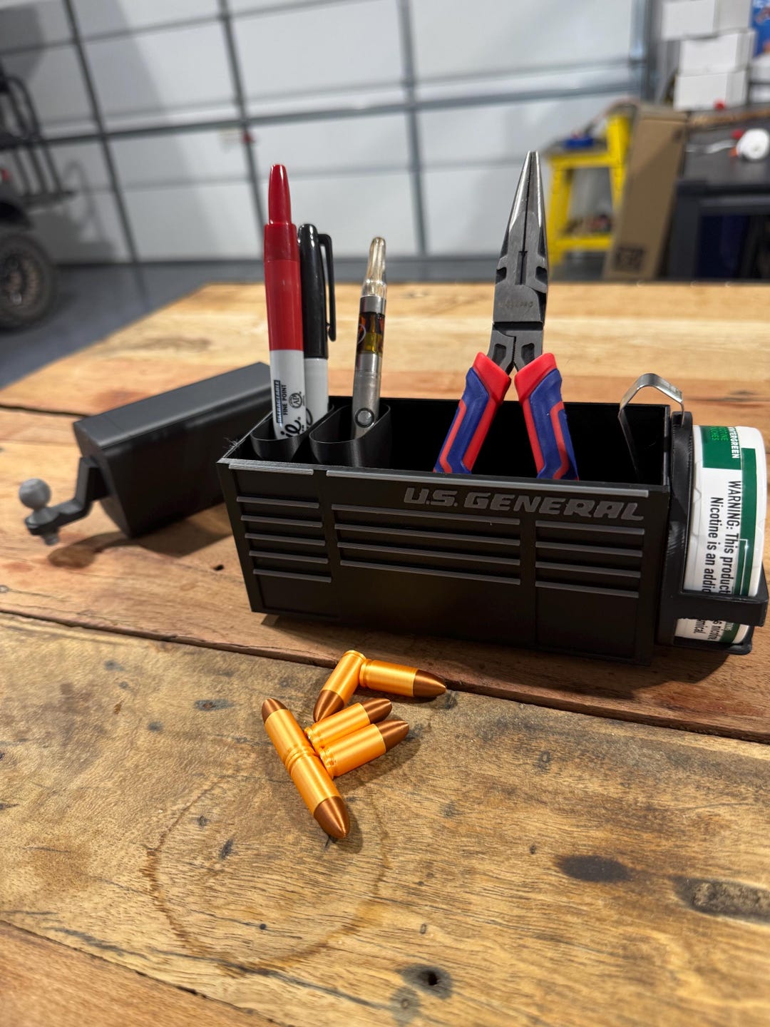 Mini Toolbox Desk Organizer – Pen, Tool & Accessory Holder - Etsy