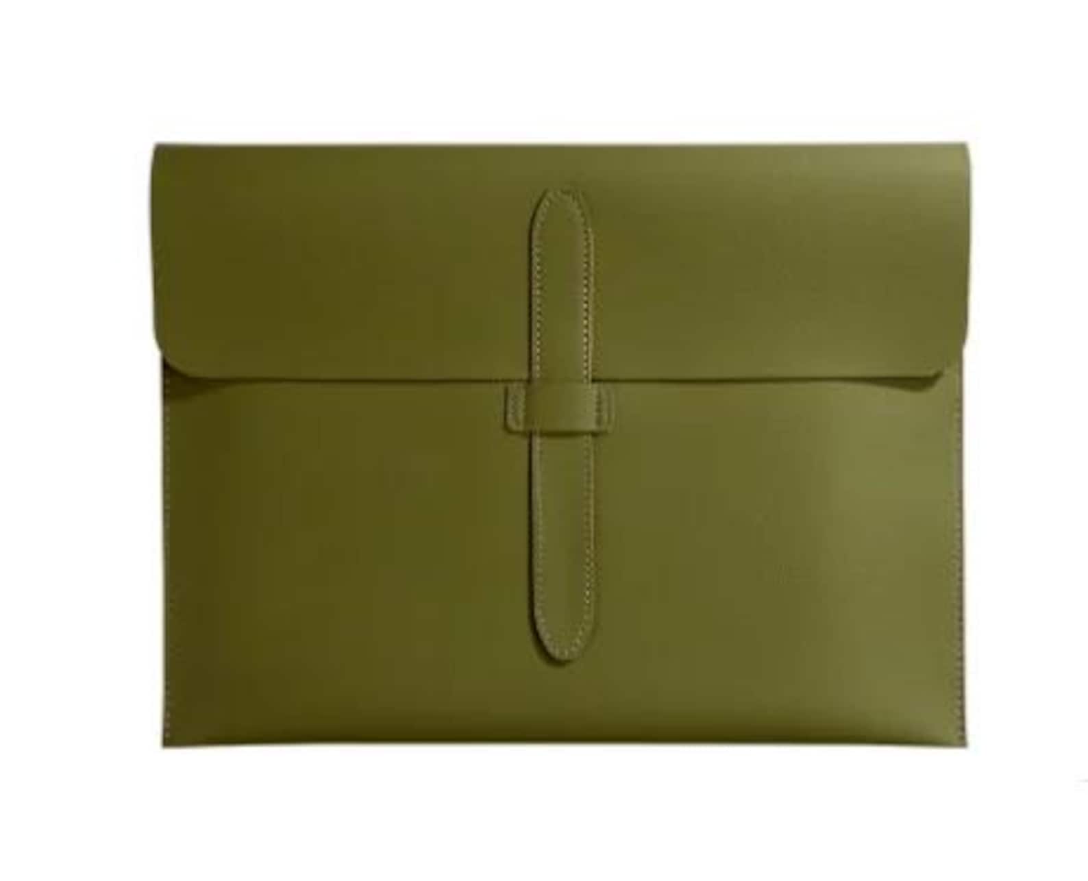 Personalized Leather Portfolio, Custom Leather File Folder, A4 Document ...