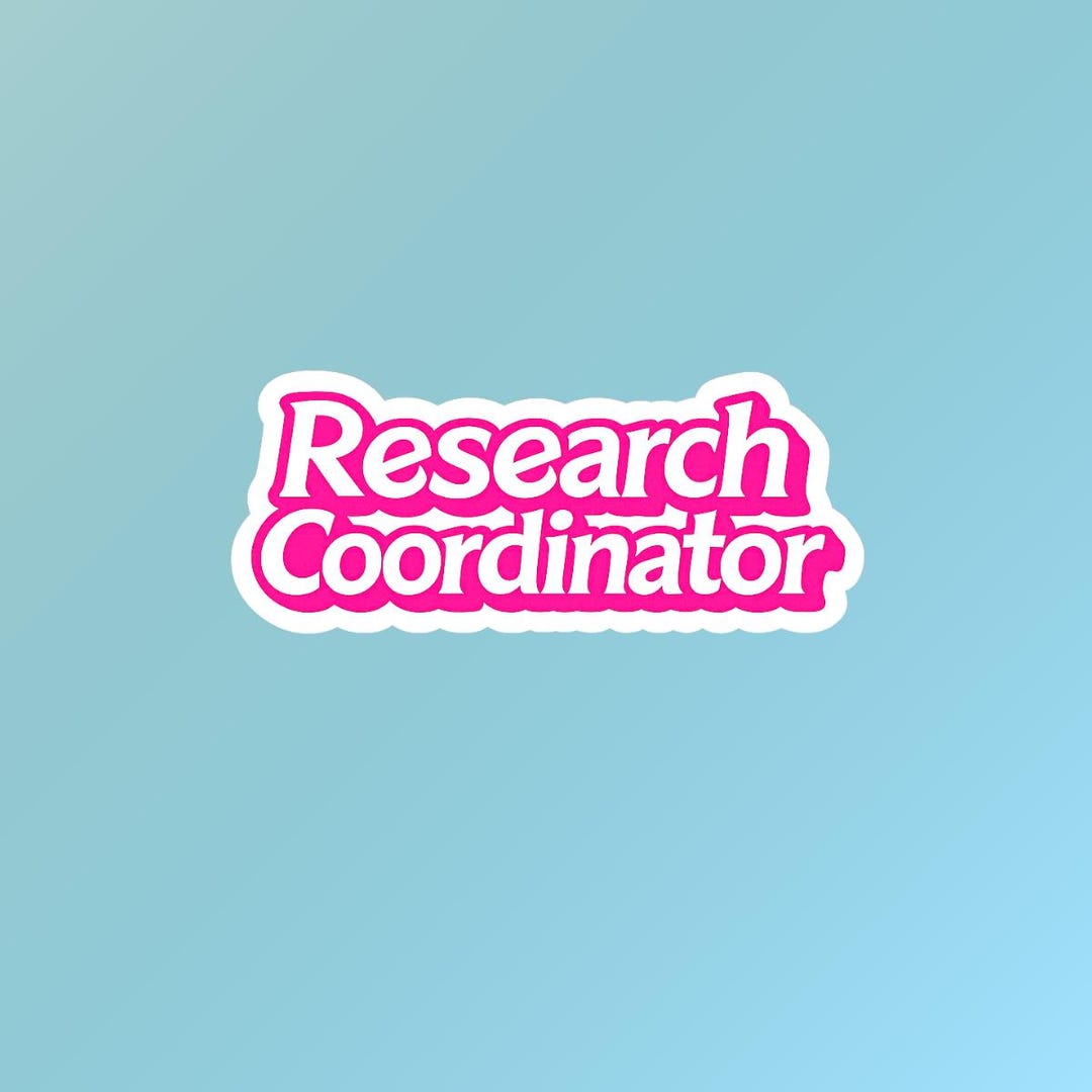 Research Coordinator (doll Font) | Clinical Research | Clinical Trial ...