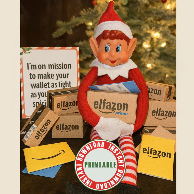 Elfazon Printable - Etsy