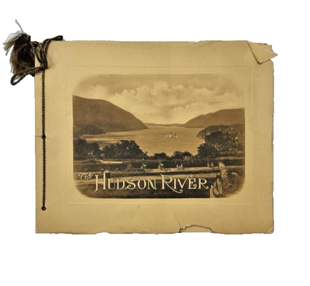 Vintage Hudson River Day Liner Albertype Company Book Photo Gravure W ...