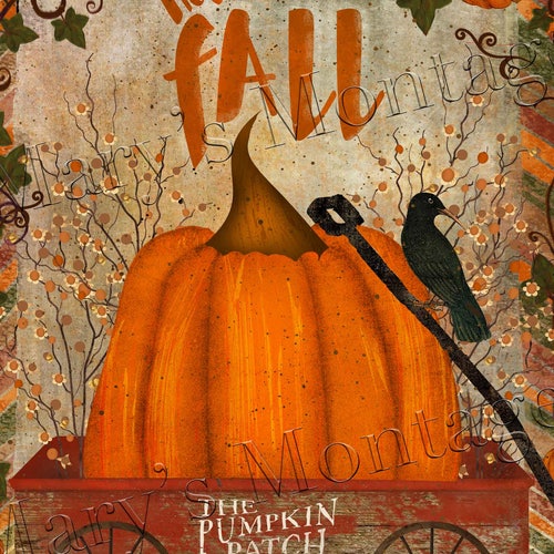 Hello Fall 8 X10 Digital Printable Download | Etsy