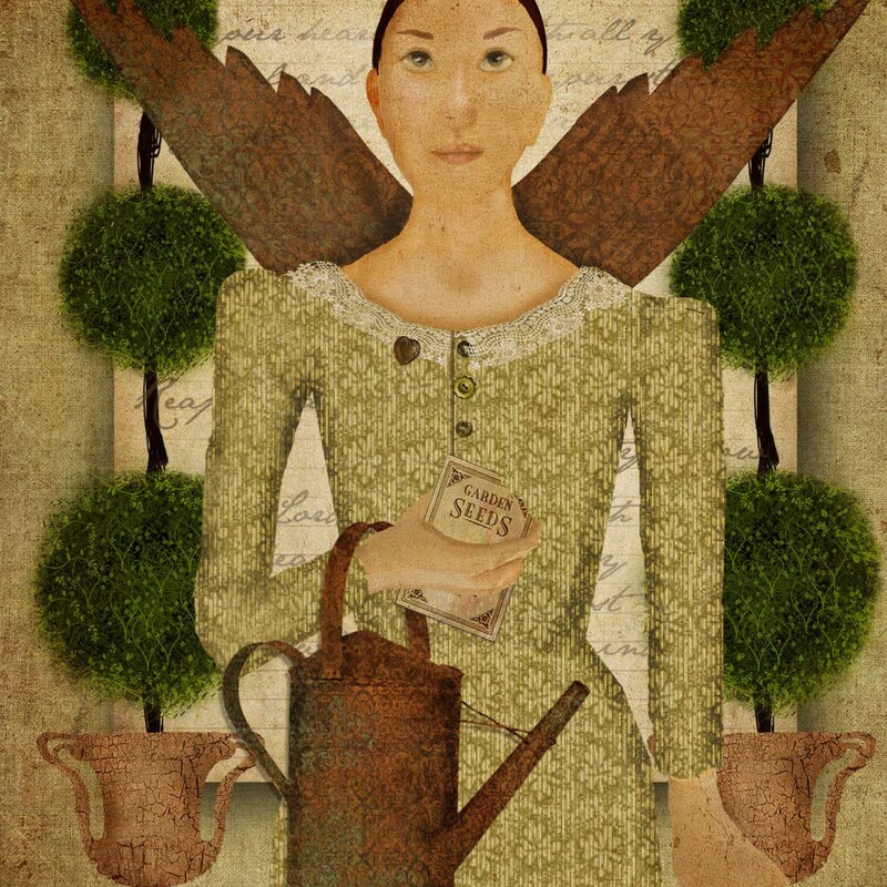 Primitive Garden - Etsy