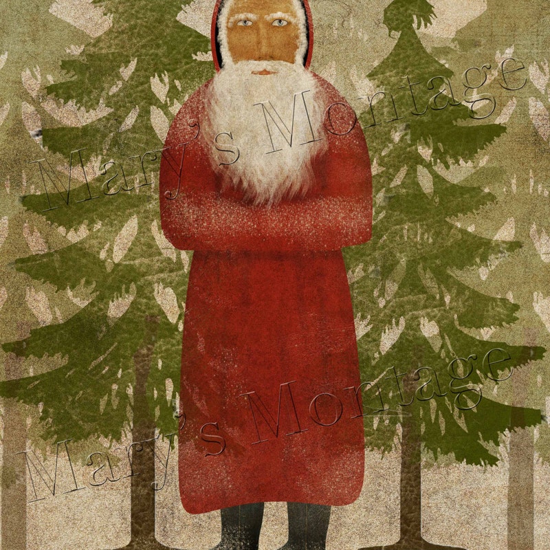 Belsnickle Santa - Etsy