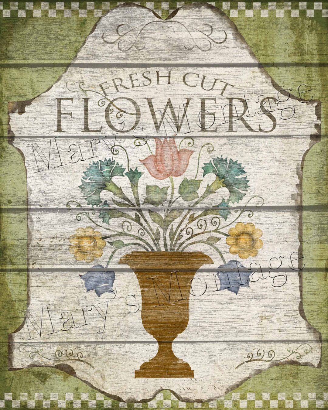 Fresh Cut Flowers, Printable, 8x10, Download - Etsy