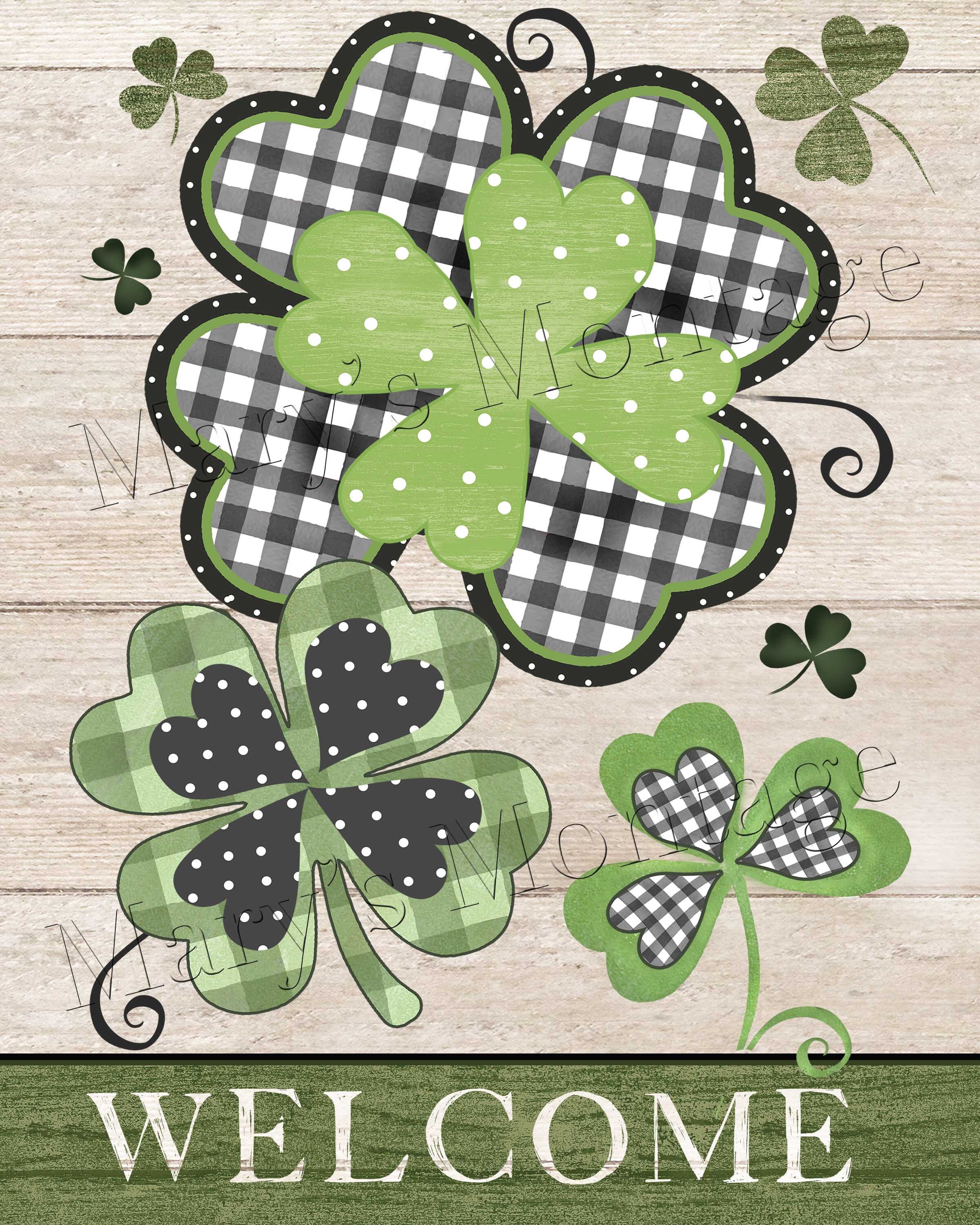Welcome St. Patricks Day, 8x10 Printable Download. - Etsy