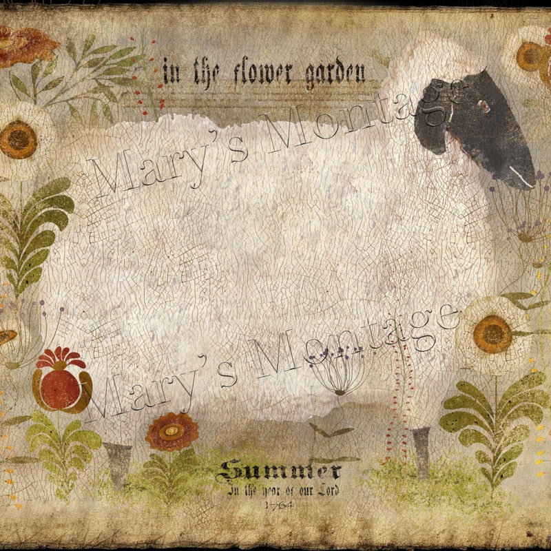 Primitive Sheep - Etsy