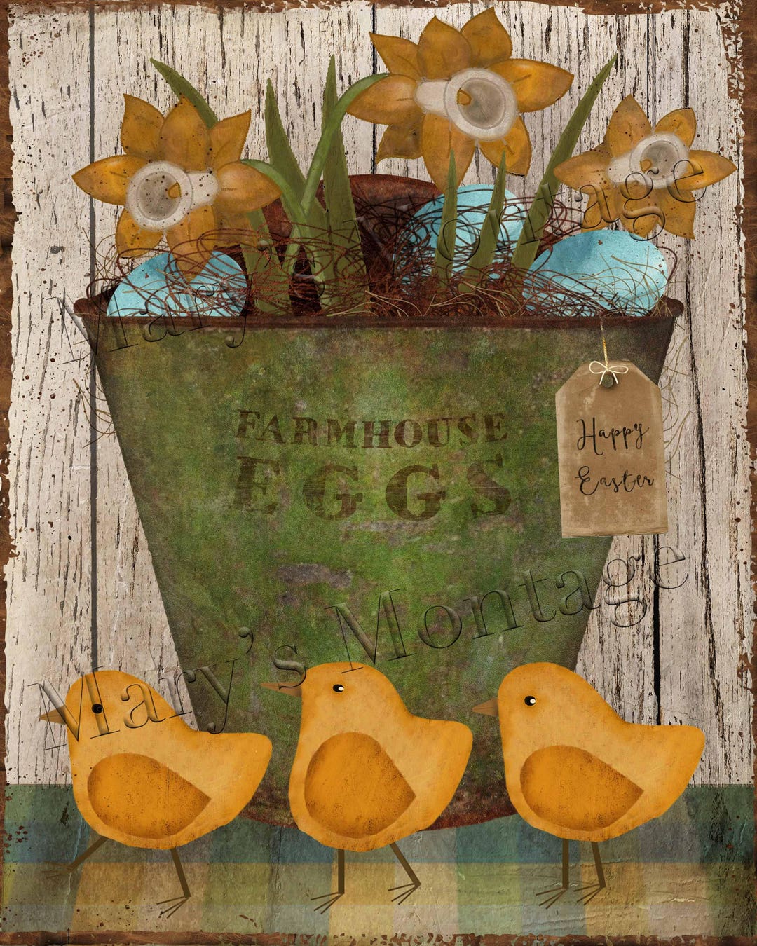 Farmhouse Eggs, Easter, 8 X10 Digital Printable Download - Etsy