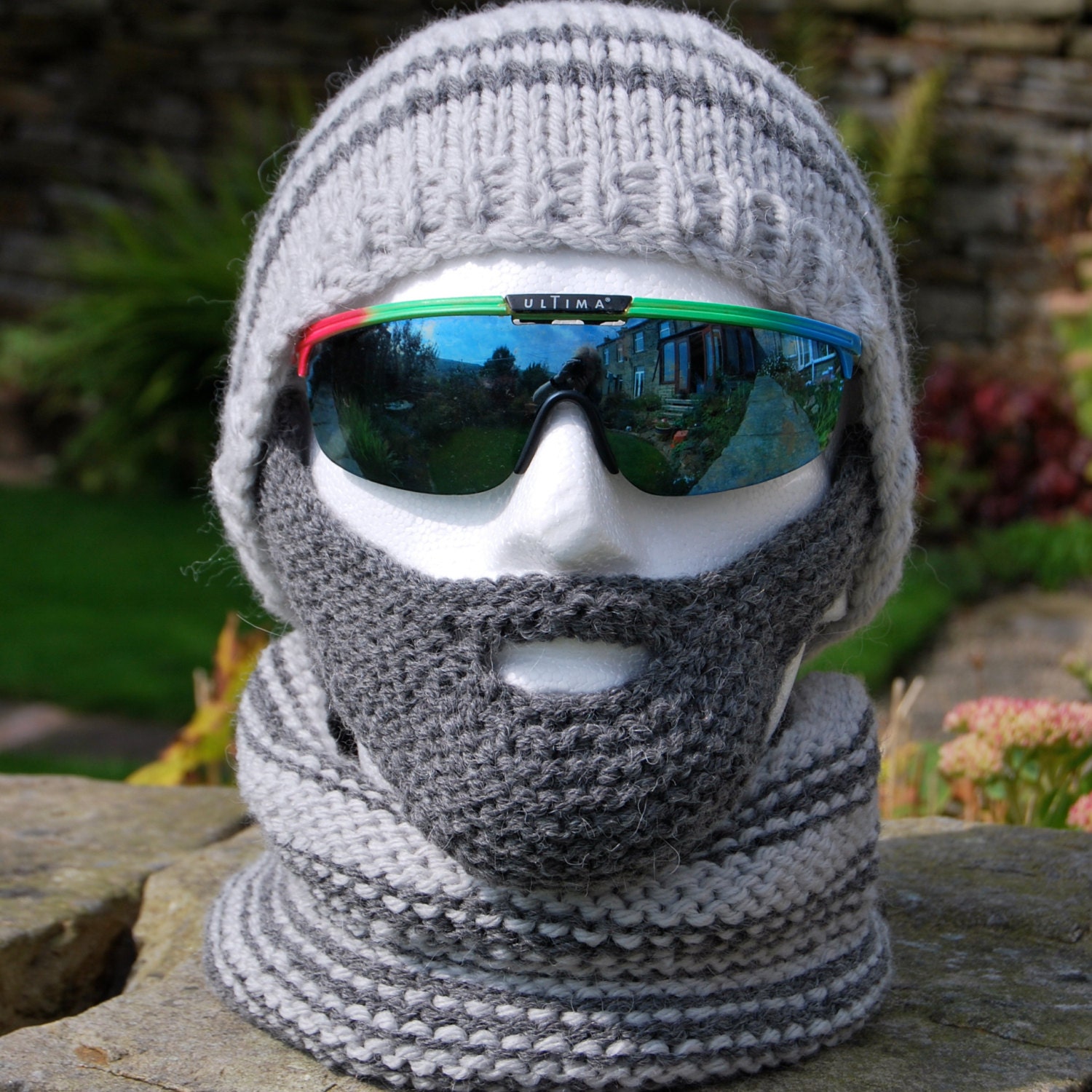 PDF Knitting Pattern for a Beardy Weirdy Beanie Hat - Etsy