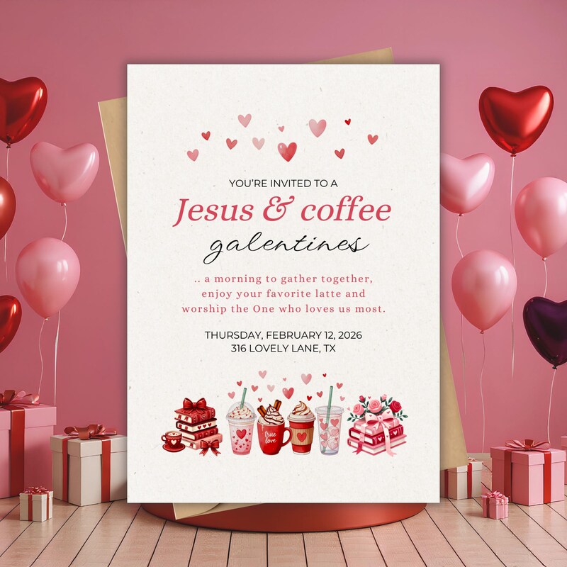Galentines Coffee Invite - Etsy