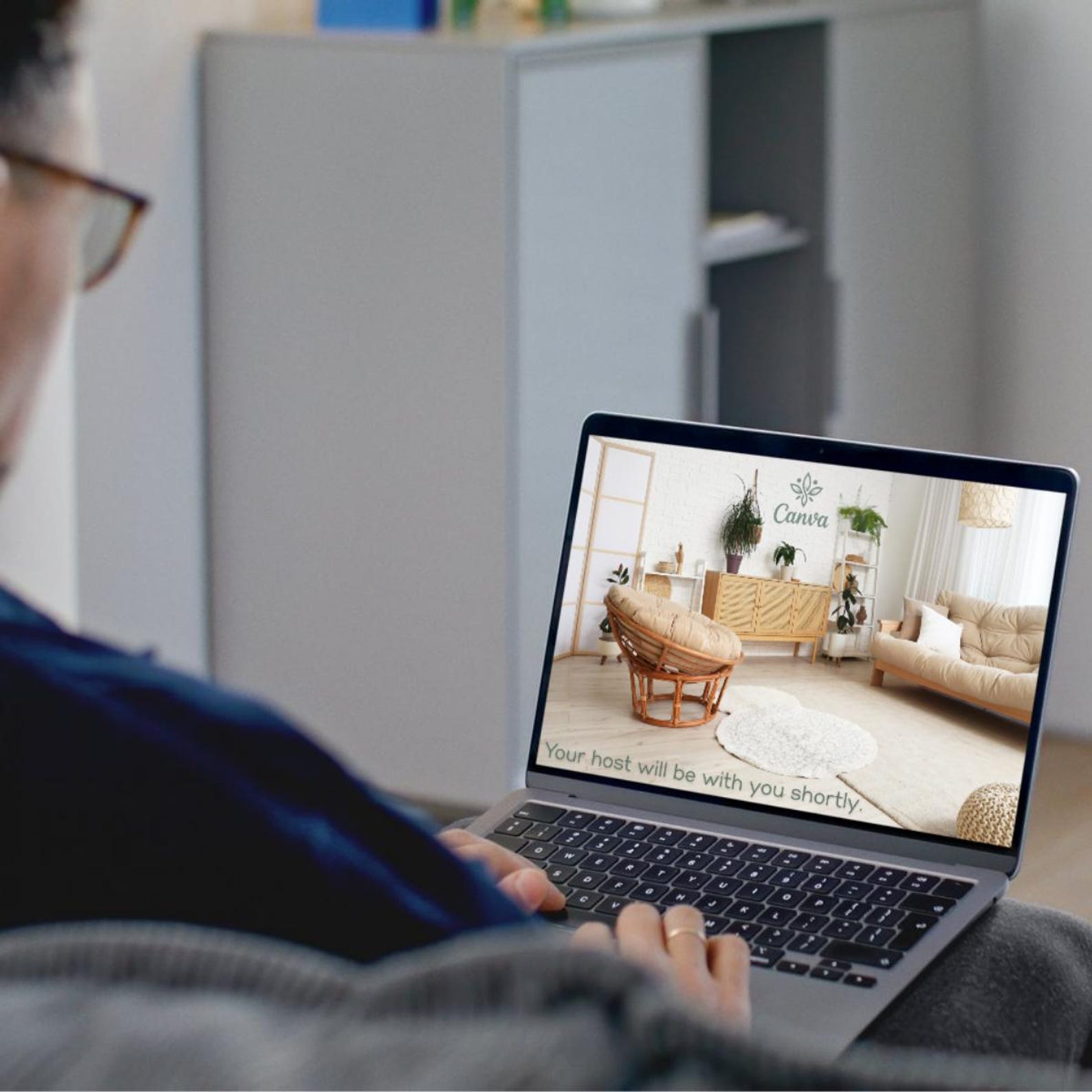 Editable Zoom Waiting Room Template With Music | Professional Meeting ...