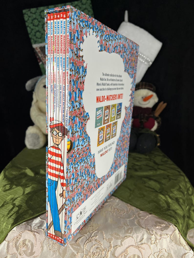 Where’s Waldo Complete 7 Original Core Series Books Box Set Collection ...