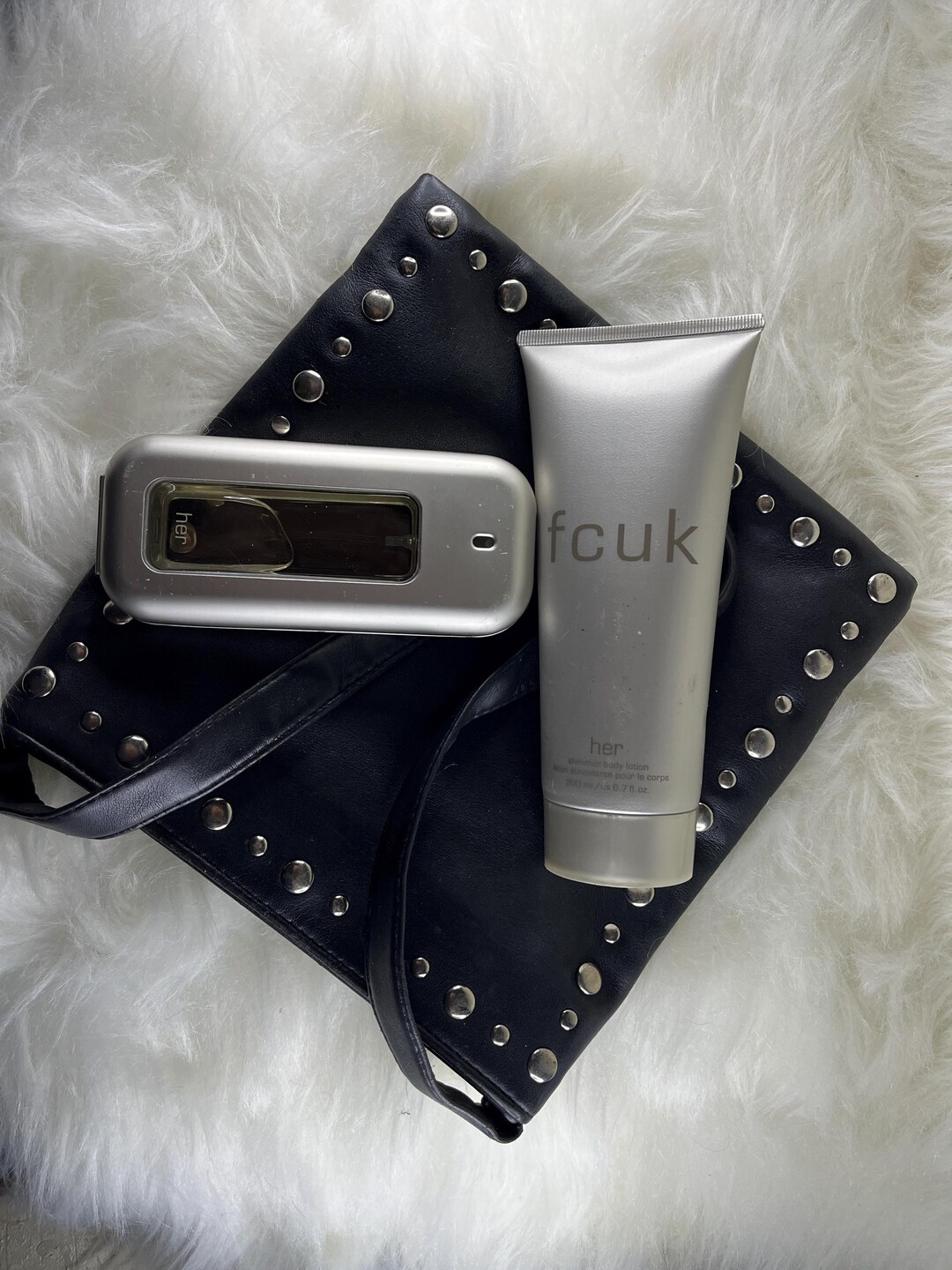 FCUK Her Perfume & Shimmer Lotion Set - Rare 2003 Launch Year ...