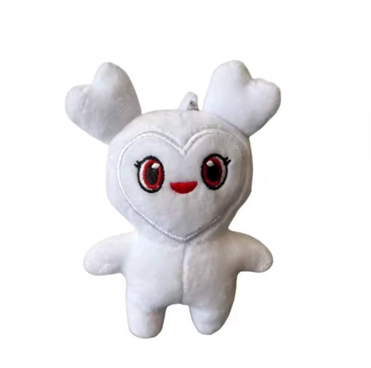 TWICE Lovelys-inspired K-pop Plush Keychain | Cute Mini Plush Doll for ...