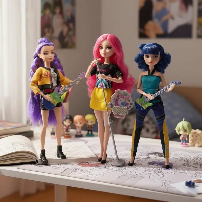 Kpop Demon Hunter Dolls Zoey - Etsy