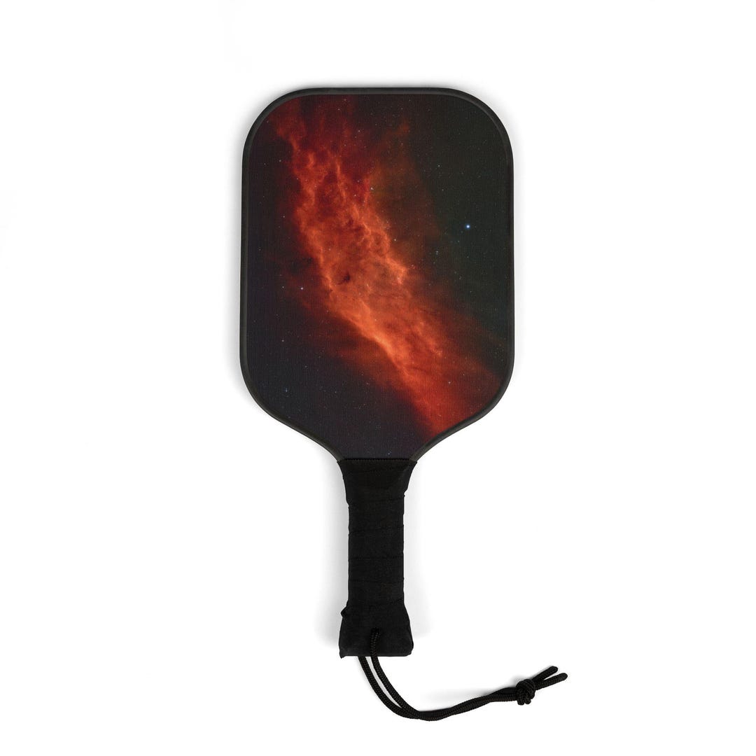 Fiery Nebula Pickleball Paddle | Cosmic Space Design, Pickleball Kit - Etsy