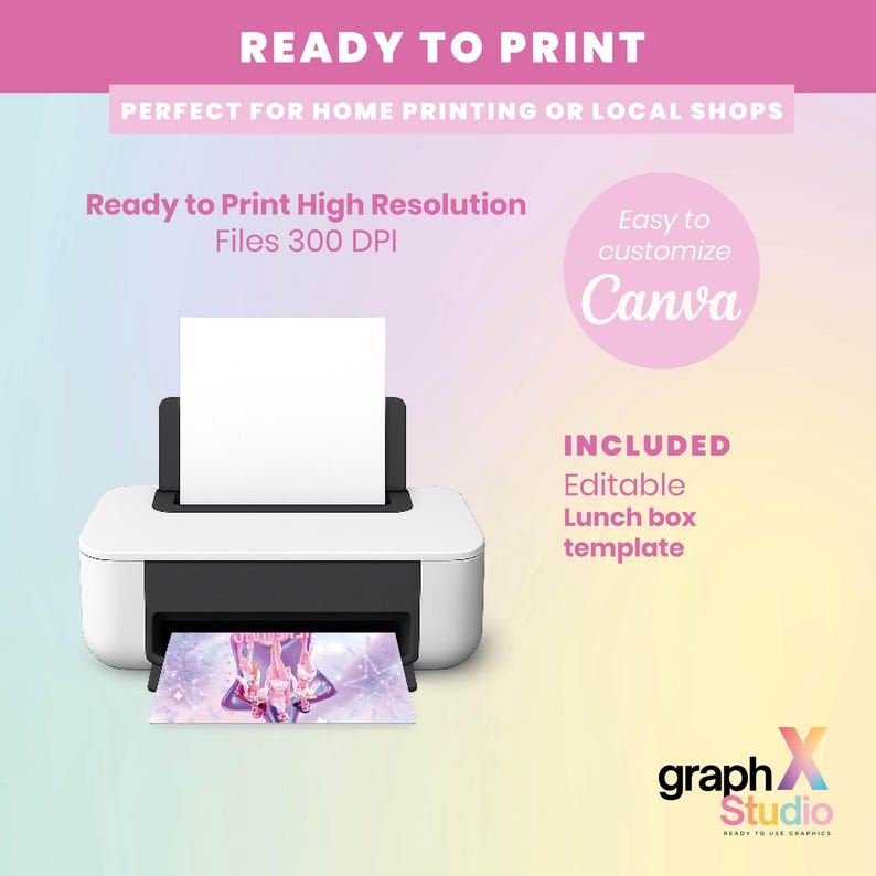 Editable K-pop Damon Hunters Lunch Box Label | Printable Party Favor ...