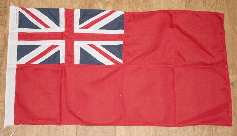 Fully Stitched Red Ensign Flag (all Sizes Incl Coffin Drape Option ...