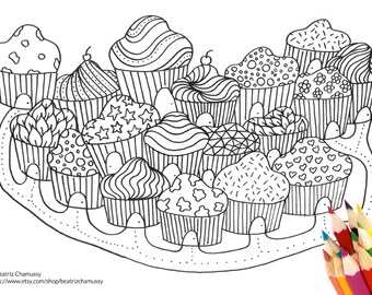 Mandala cupcake | Etsy