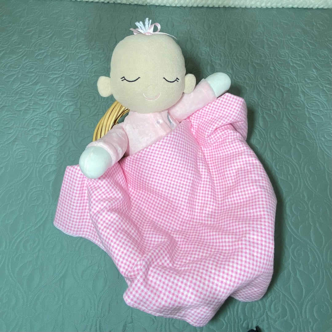 Adorable 20 Inch Plush Baby Doll in Pink Pajamas | Moveable Head ...