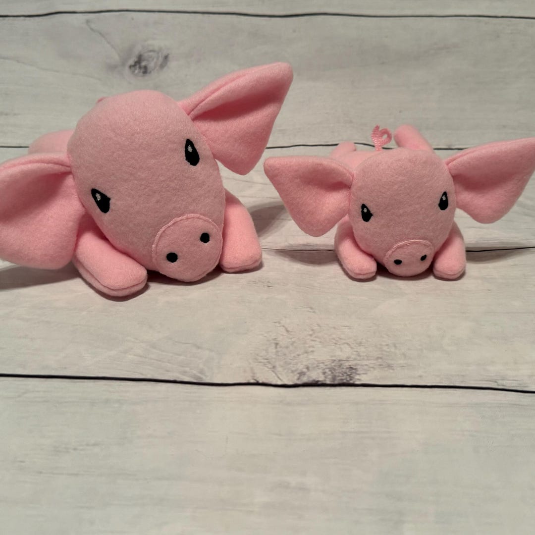 Soft Pink Pig Plushie | Cuddly and Safe for All Ages | Perfect Gift for ...