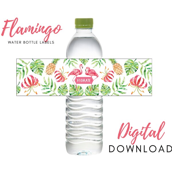 Diy Water Labels - Etsy