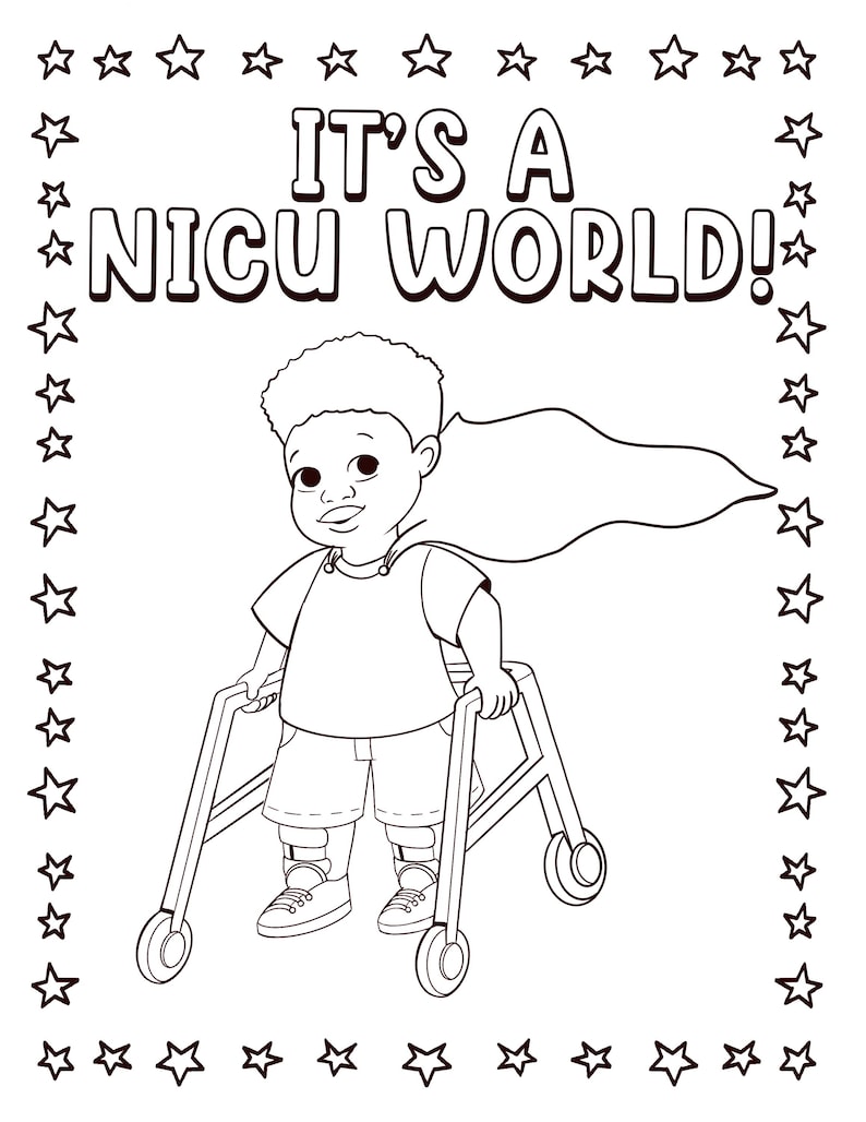 It’s a NICU World Children’s Book – Gift for NICU Families, Support for ...