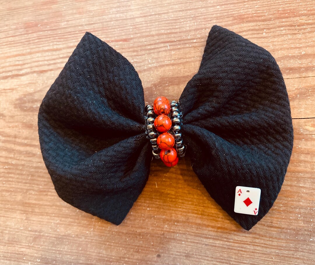 Diamond Ace Bow - Etsy