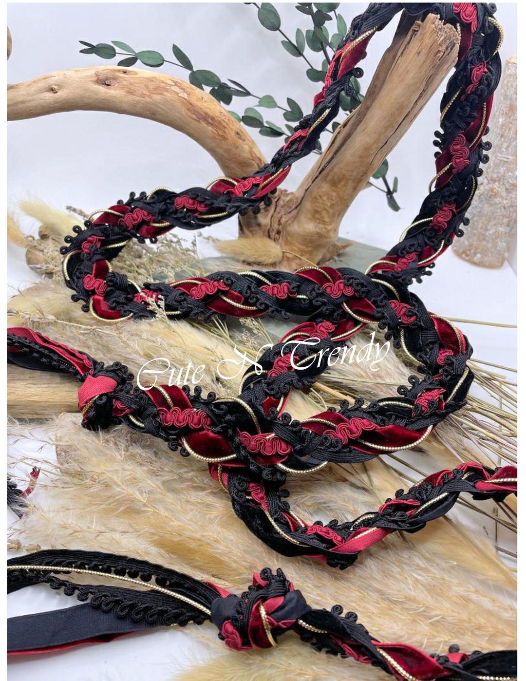 Handfasting Cord Black Wedding Ceremonies Unity - Etsy